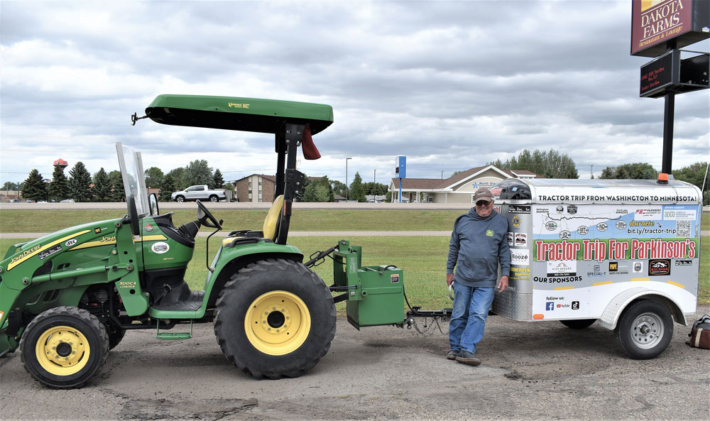 Five-state tractor trip for Parkinson’s passes through Rugby | News ...